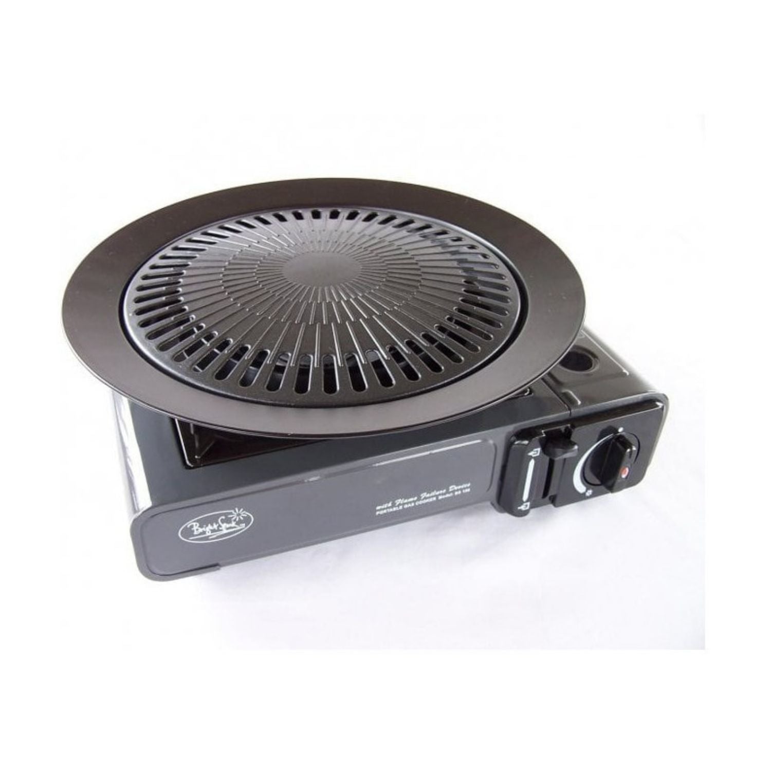 Bright Spark Non Stick Hubcap Table Top BBQ Plate from Camperite Leisure