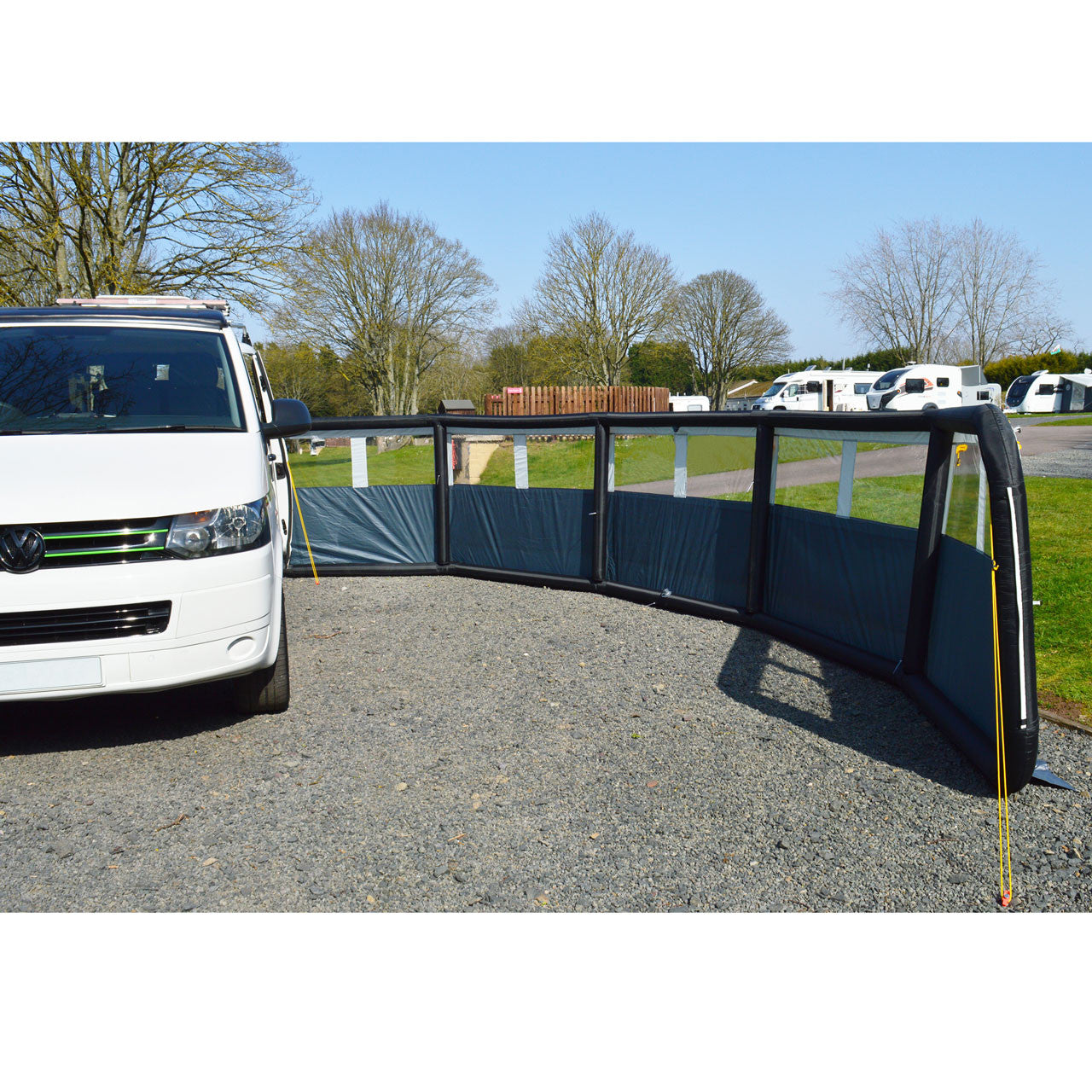 Maypole 5 Panel Inflatable Windbreak (Single Point Inflation) from ...