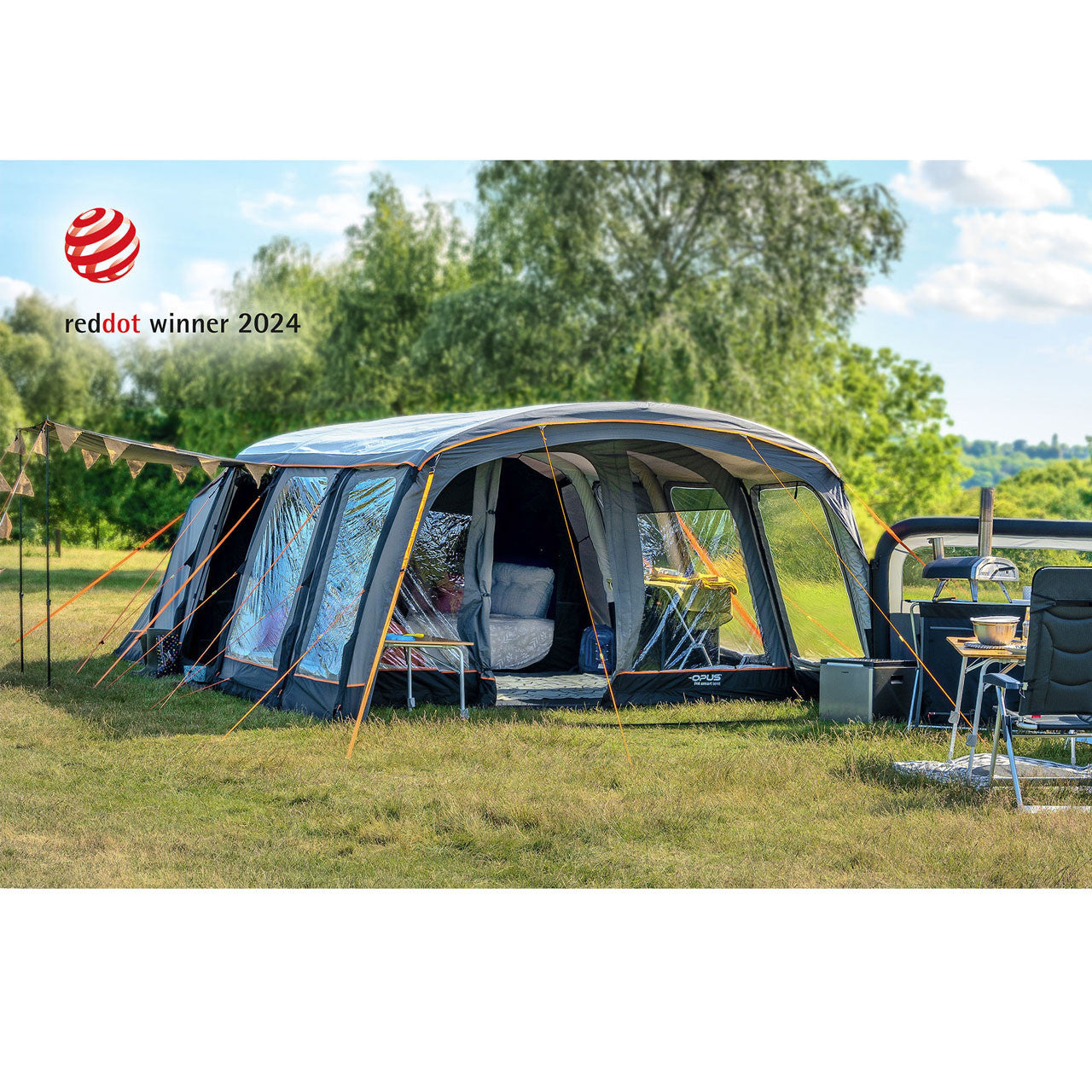 Maypole Steel Folding Double Step from Camperite Leisure