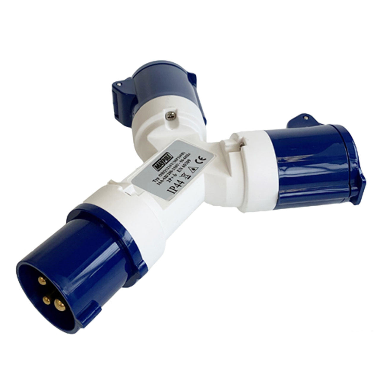 Mains 2-Way Distribution Adaptor from Camperite Leisure