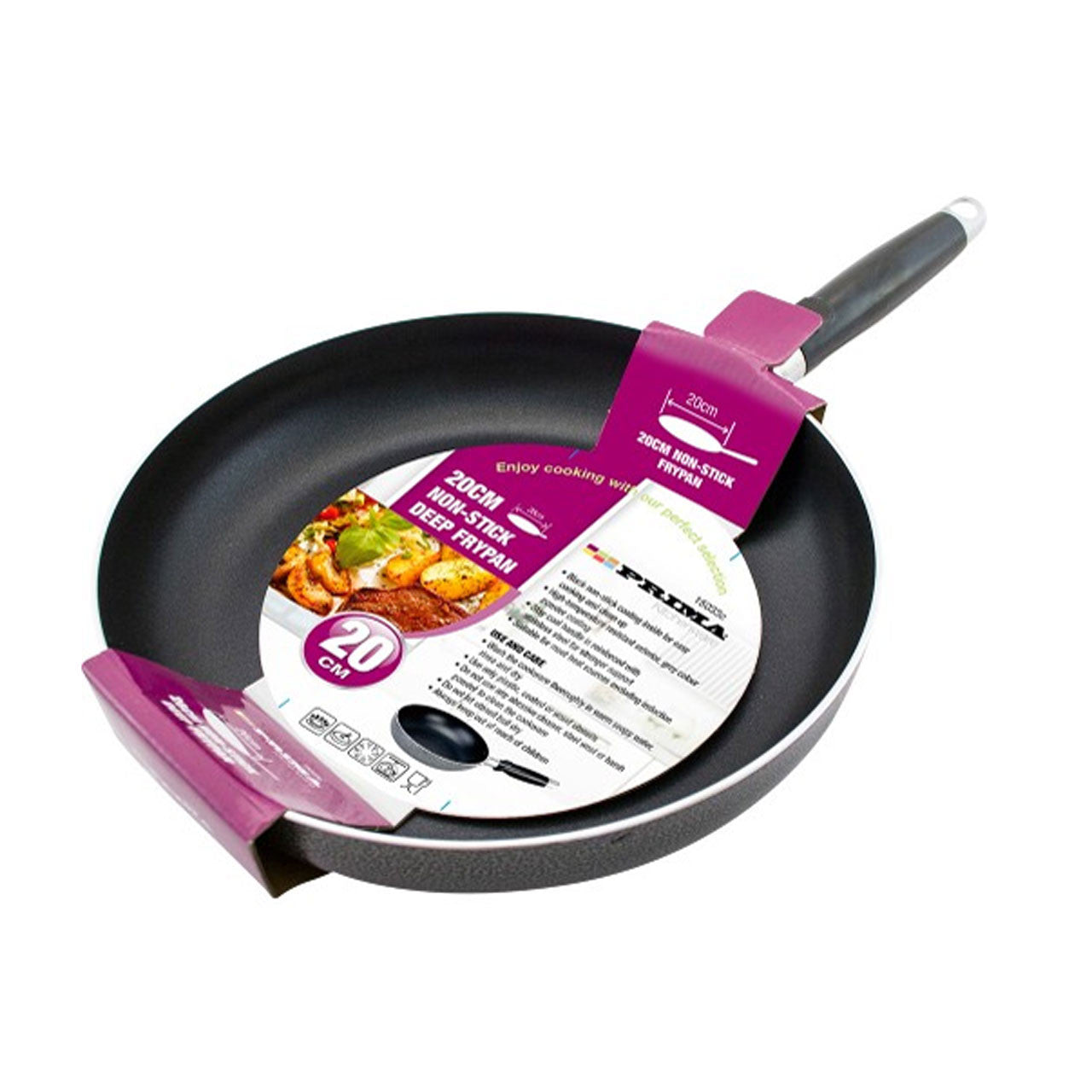 Prima Non-Stick Deep Frying Pans from Camperite Leisure