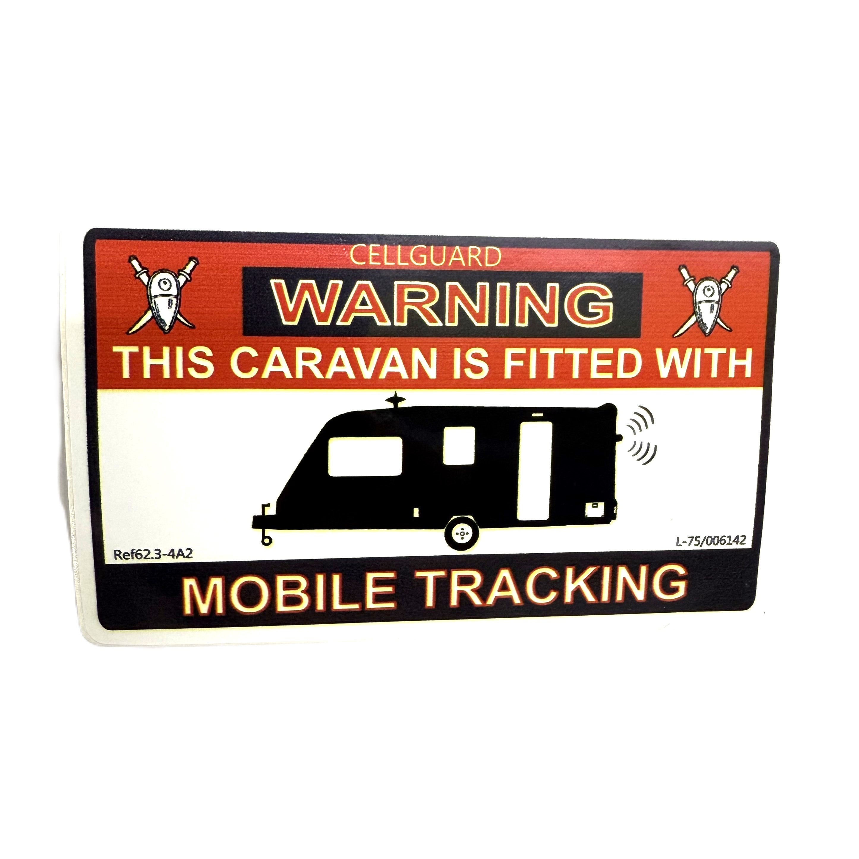 Tracking Fitted Sticker Caravan from Camperite Leisure
