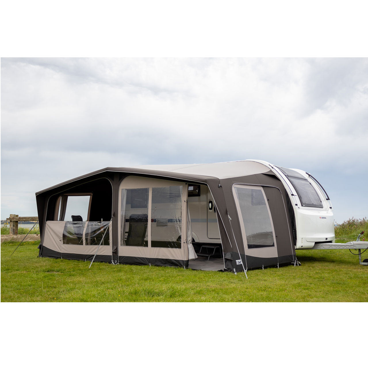 Telta Lounge AIR Full Caravan Awning from Camperite Lesiure – Camperite ...